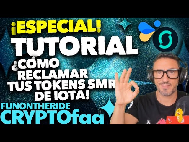 ¿CÓMO RECLAMAR los TOKEN SMR de IOTA? ¡TUTORIAL! | Territorio Blockchain